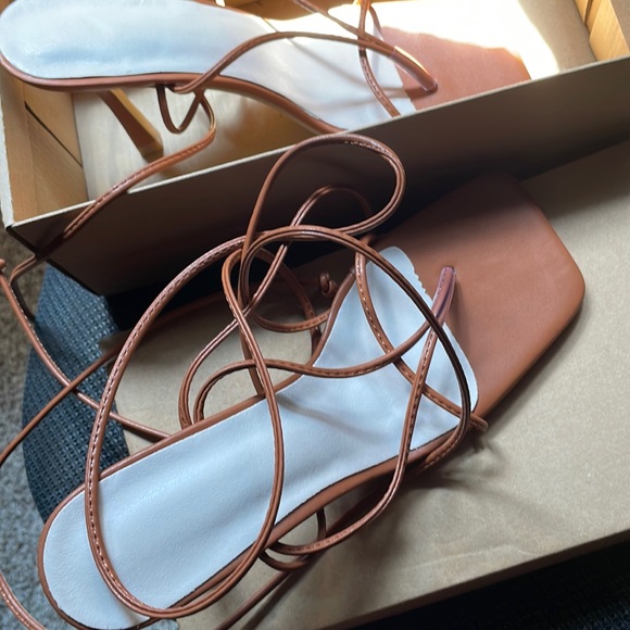 Shoes | String Up Heels | Poshmark